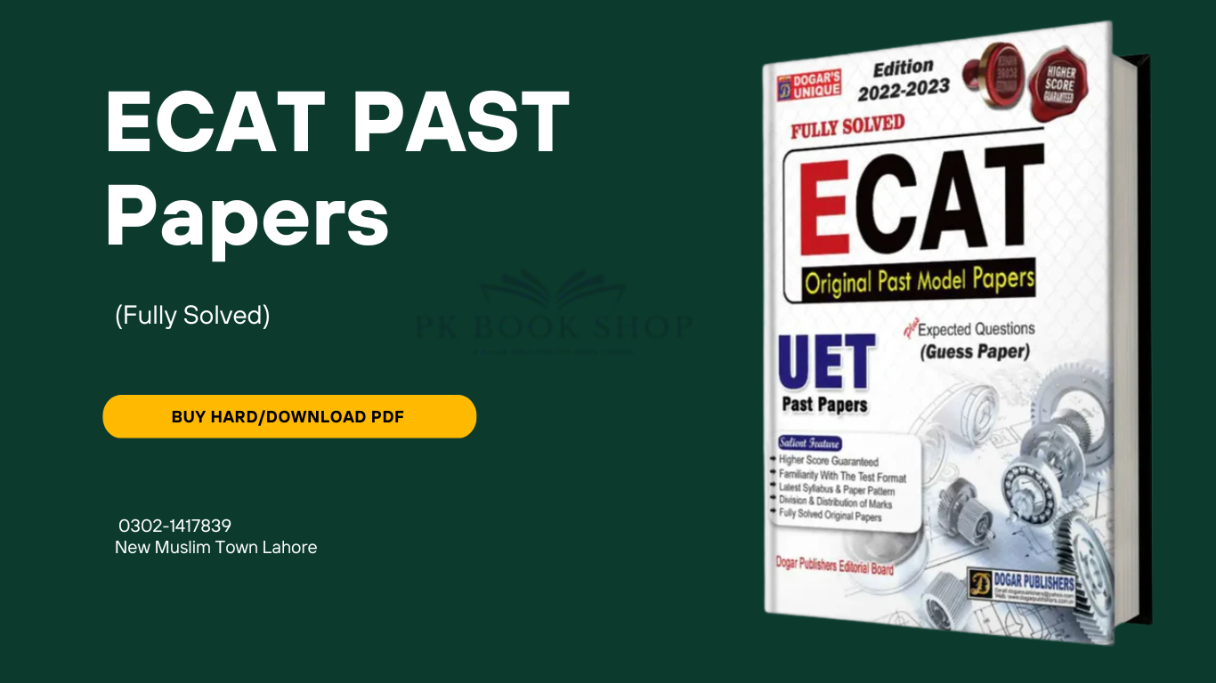 ECAT Past Papers Book PDF free download – PK BOOK SHOP