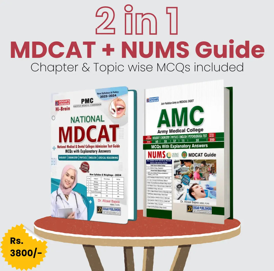 Buy MDCAT Books in Pakistan – National & KIPS Books – PK BOOK SHOP
